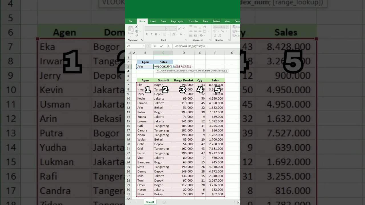 Answering Excel Interview Test Questions - VLOOKUP