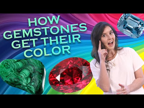 How Gemstones Get Their Color