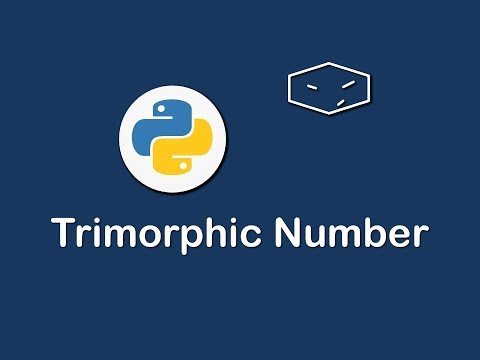 Learn trimorphic number in python - Mind Luster