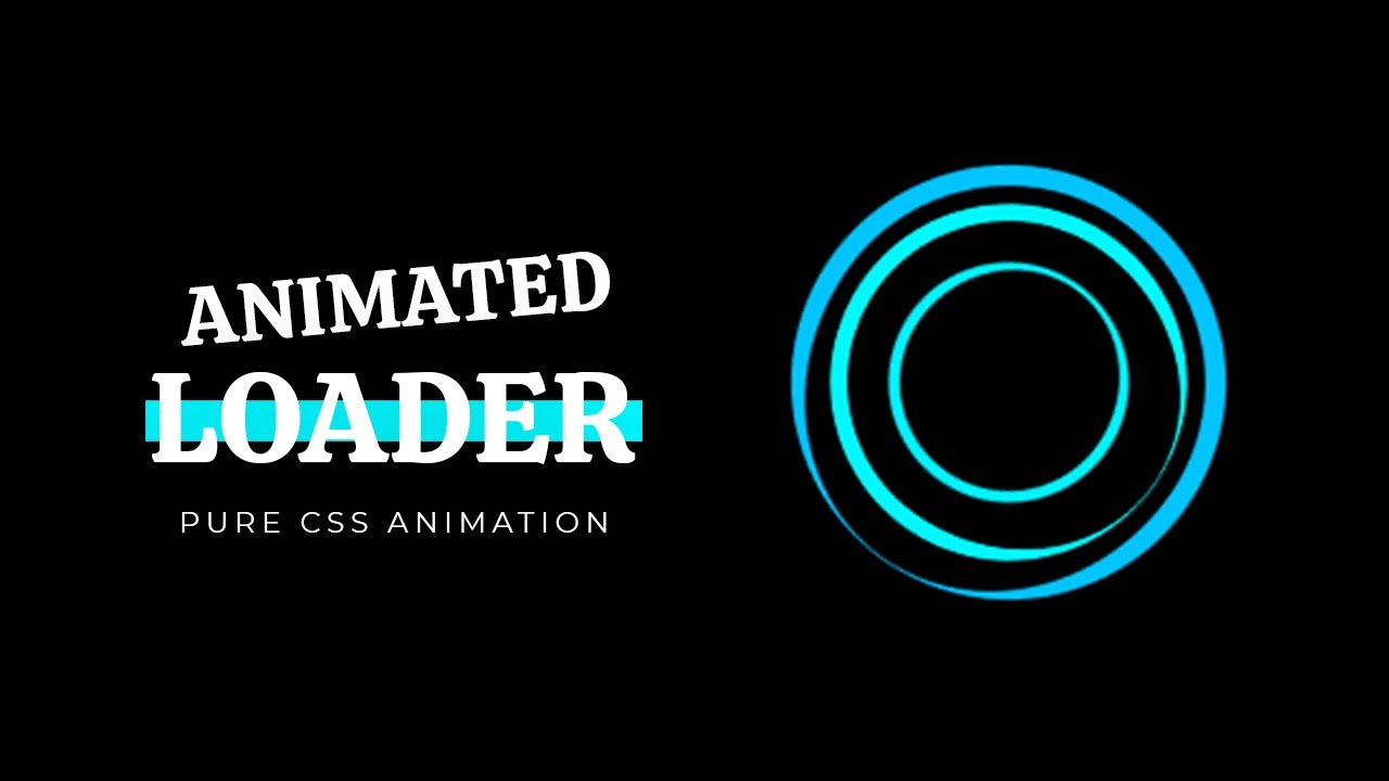 CSS Infinite Loader Animation | Pure CSS Animation