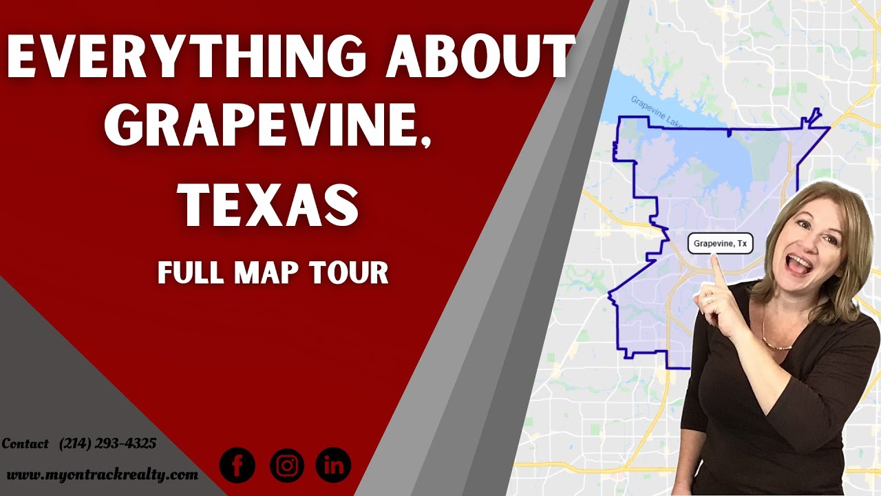 All Around Grapevine Texas | Full Map Tour