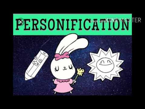 PERSONIFICATION...POETIC DEVICE.. Definition with examples... especially for 9th STD CHILDREN.. ๐ค๐