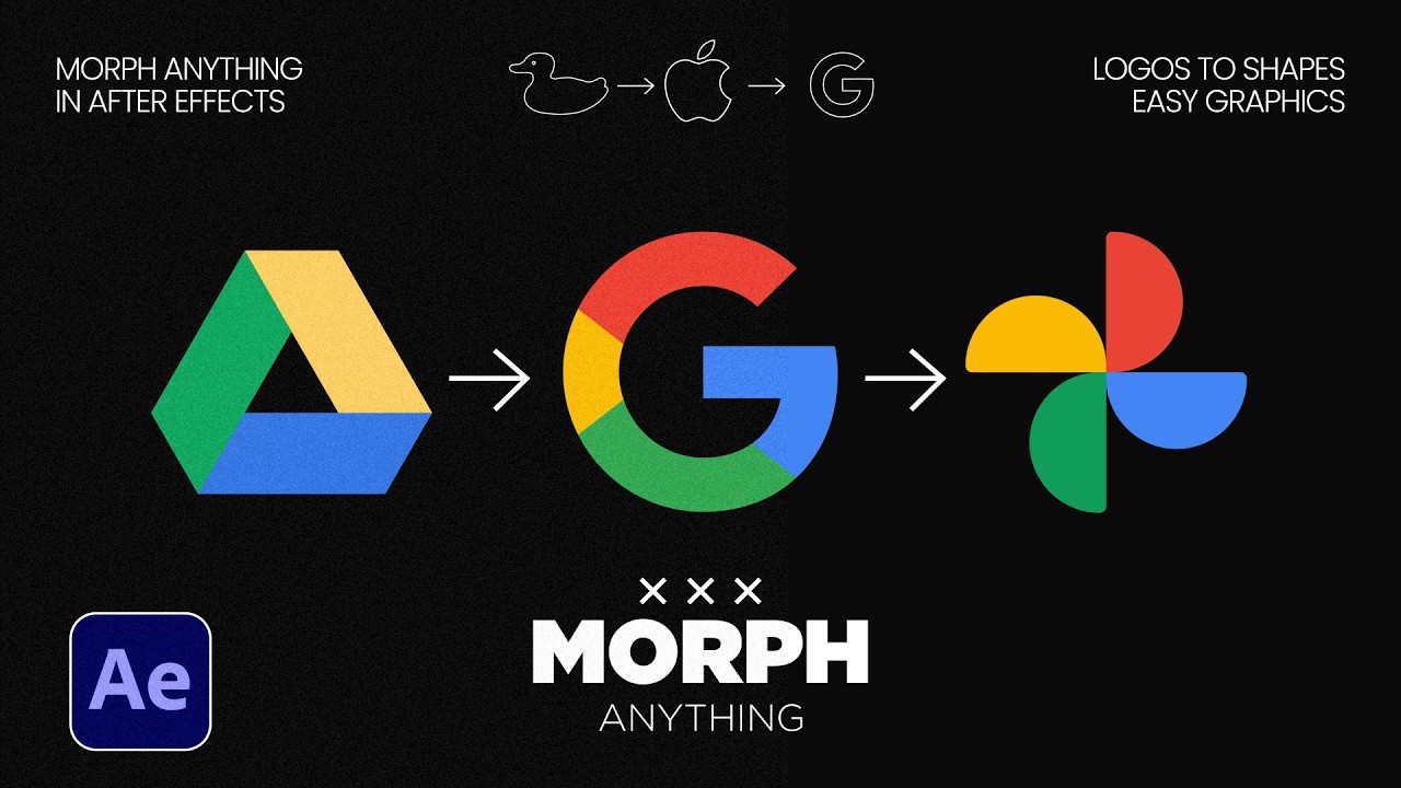 Morph Logos & Objects Into Anything in After Effects