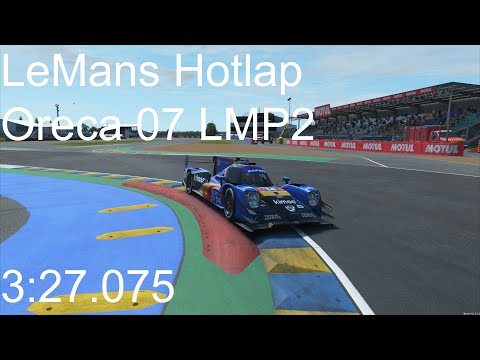 Steam Community :: Video :: rF2 Hotlap - LeMans - Oreca 07 LMP2 - 3:27.075