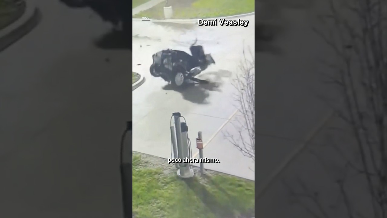 Auto se parte en dos tras brutal accidente y conductora sobrevive milagrosamente | Telemundo 39
