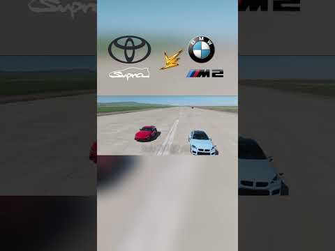 BMW M2 VS Toyota GR Supra MK5 DragRace #shorts #bmw #m2 #toyota #supra #mk5supra
