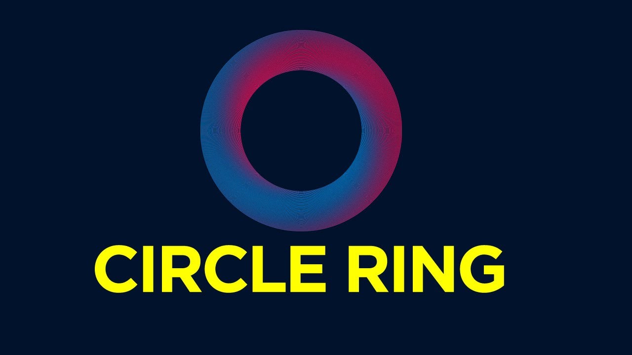 create a circle ring in illustrator