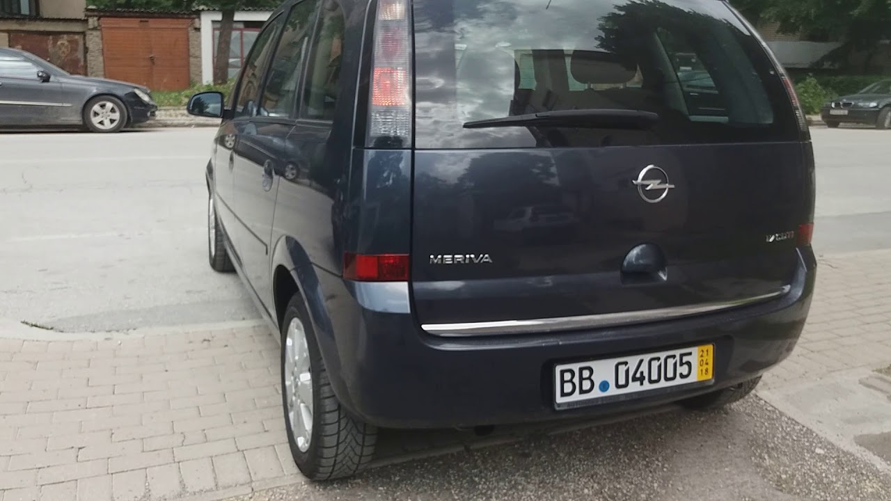 OPEL MERIVA 1.7 CDTI 101ps (2006) REVIEW MK!!!