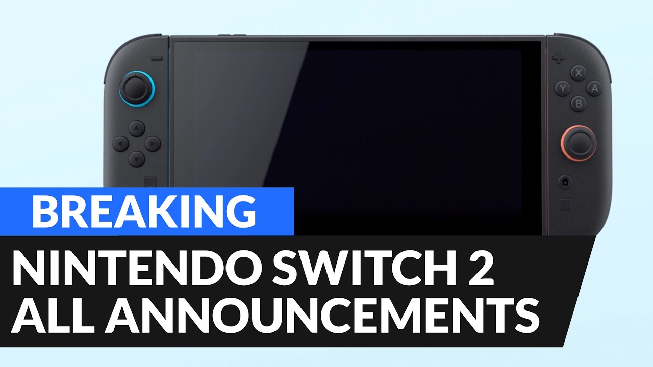 Nintendo Switch 2 REVEALED! Breakdown! 🔥