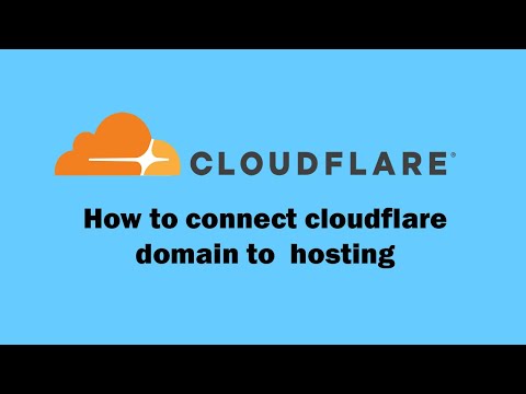 How to connect purchased domain from cloudflare to another hosting
