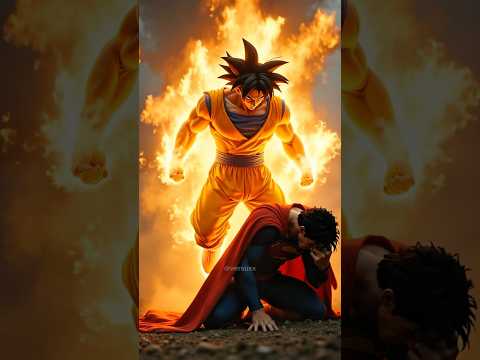 Goku DESTROYS Superman?! (Shocking Final Blow!) the last 3 scene are insane