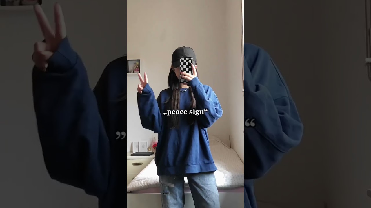 Mirror selfie pose ideas