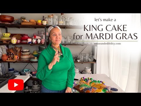 Let's Make a King Cake for Mardi Gras!