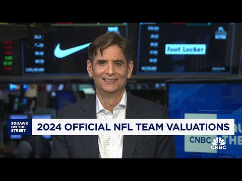 CNBC's Official NFL Team Valuations 2024: How all 32 franchises measure up