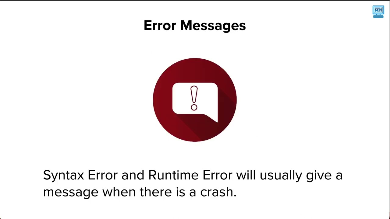 Debugging with Error Messages