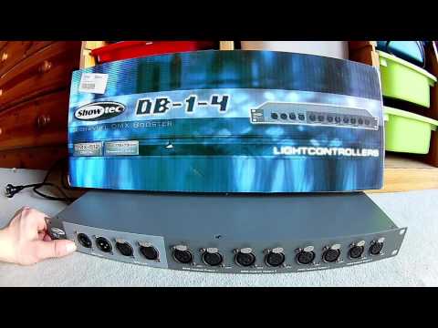 Showtec DB-1-4/RDM Booster / Splitter iMuso
