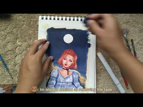 Painting using Acrylics | Art Appreciation
