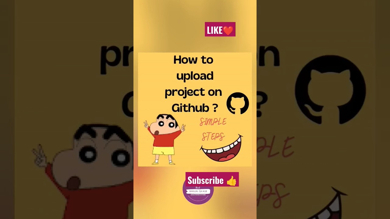 How to Upload Project on GitHub