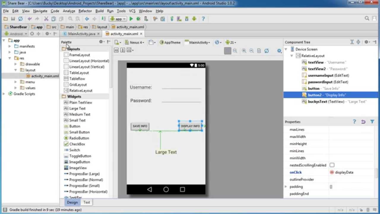 Android App Development for Beginners - 66 - Shared Preferences Example