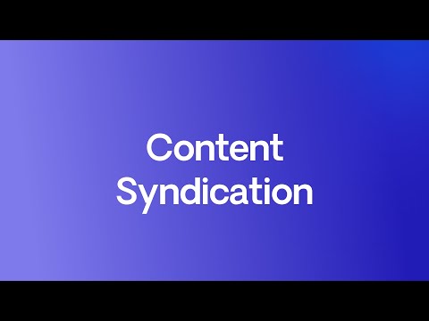 Content Syndication Outreach Campaign Tutorial - Respona