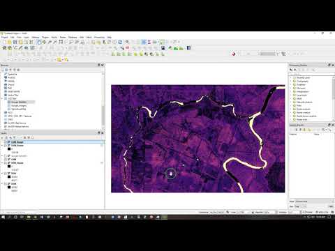FOR 242 Week 7 Part 2: Generating CHM from NOAA Digital Coast LiDAR over a larger area in QGIS 3.16