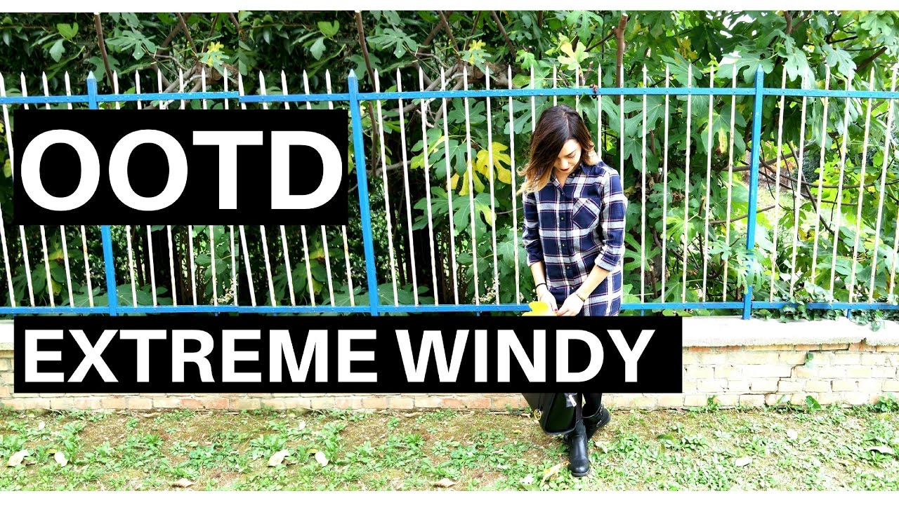 EXTREME WINDY OOTD | CarmenDinn