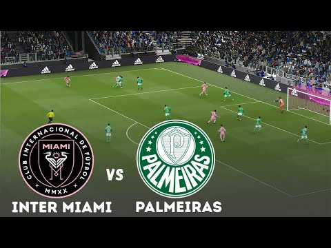 Inter Miami CF vs Palmeiras - Pes 21 Gameplay | Club World Cup 2025 | Realistic eFootball Simulation