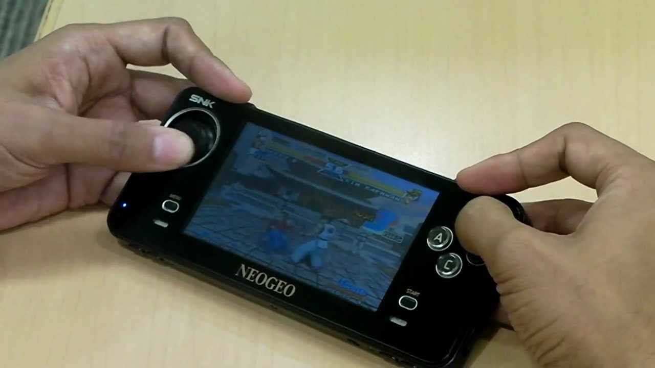The New Neo Geo Handheld Seems Long And Clicky