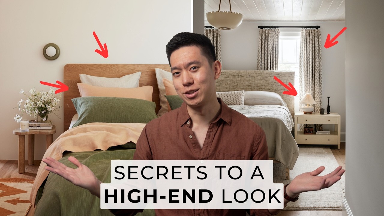 9 Design Tips To Make Your Bedroom Look EXPENSIVE - Tricks Designers Use