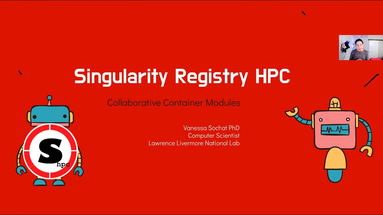 Collaborative Container Modules with Singularity Registry HPC: US-RSE Virtual Workshop 2021