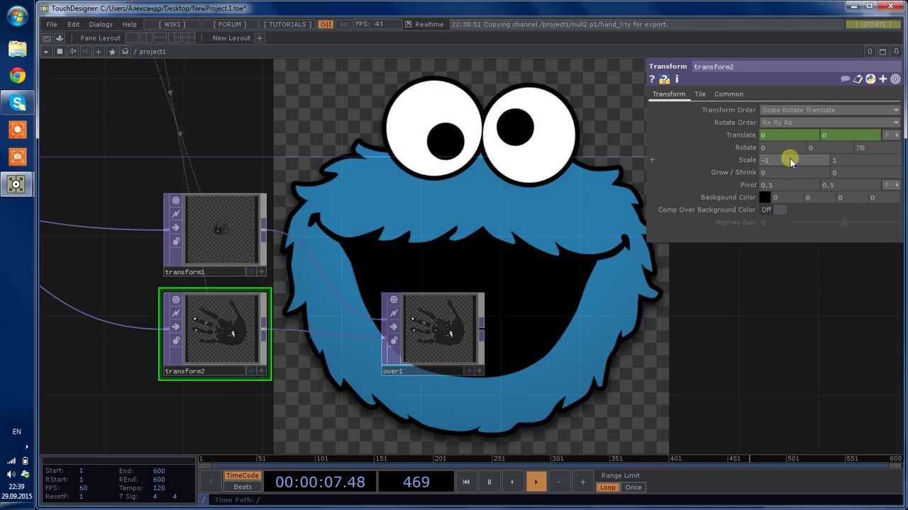 TouchDesigner Kinect Tutorial part 2