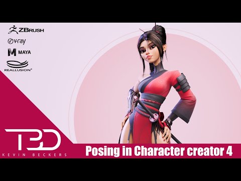 Posing in Character creator 4