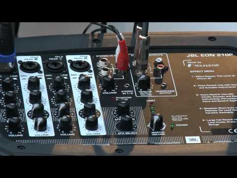 JBL EON-210P - Sistema PA de alta qualidade