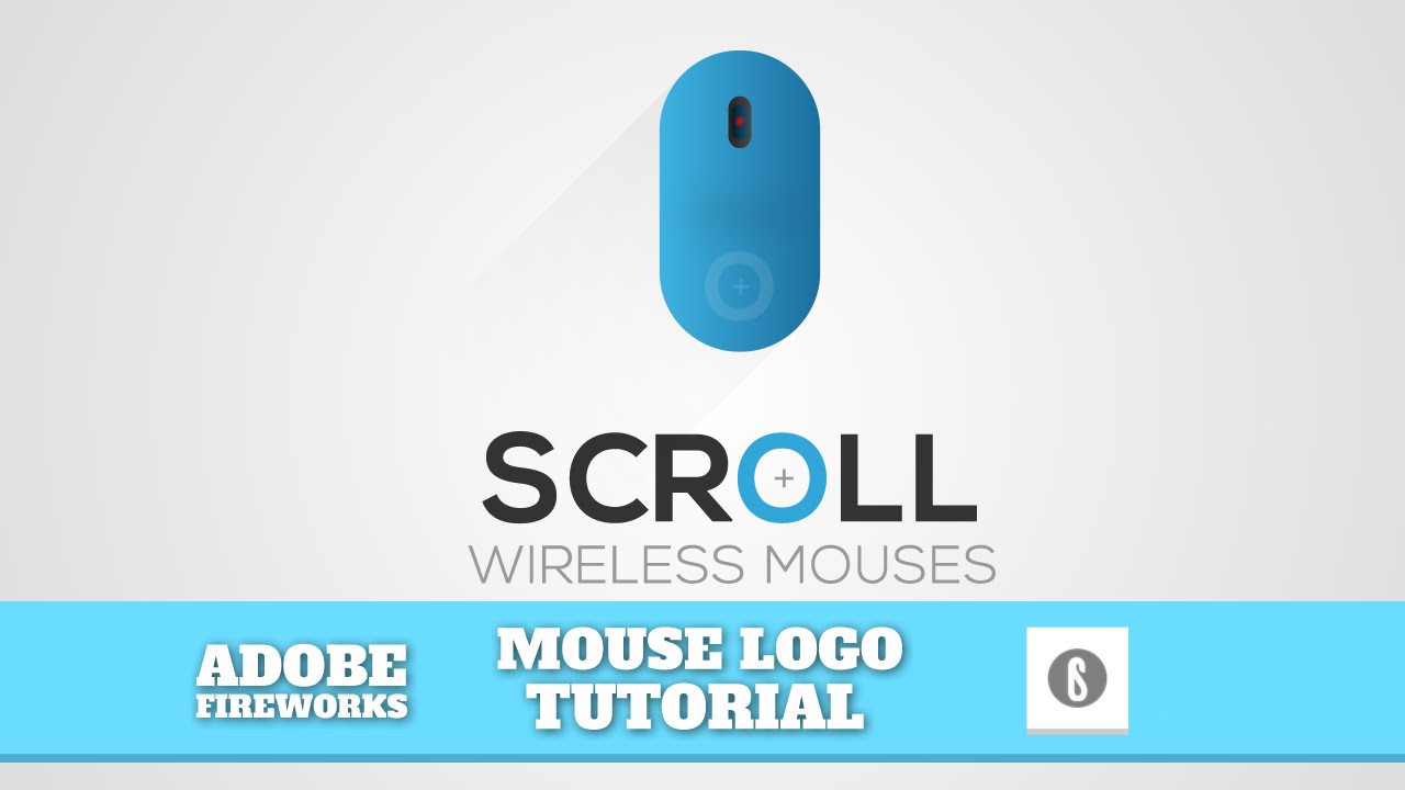 MOUSE LOGO TUTORIAL - LOGO SOURIS (Adobe Fireworks CS6)