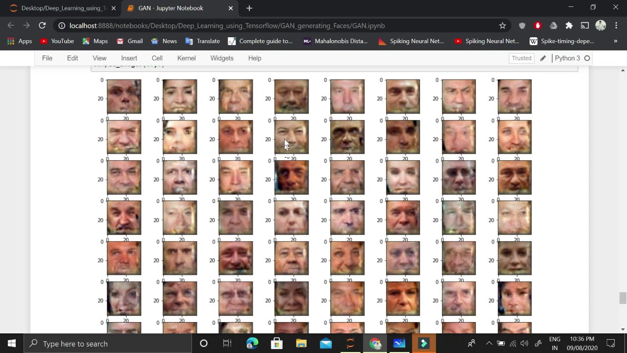 Generative Adversarial Network based Face Generation