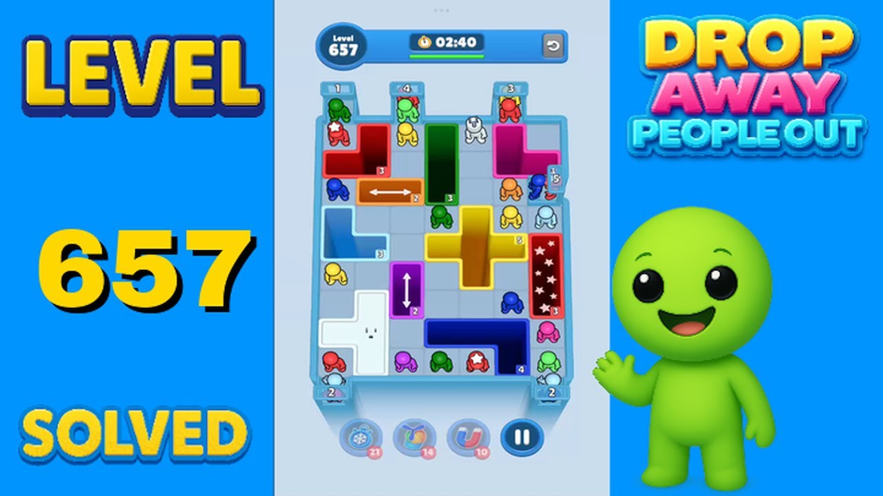 Drop Away – Level 657 - WIN FAST