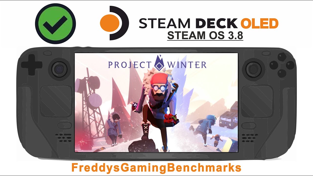 Project Winter on Steam Deck OLED with Steam OS 3.8