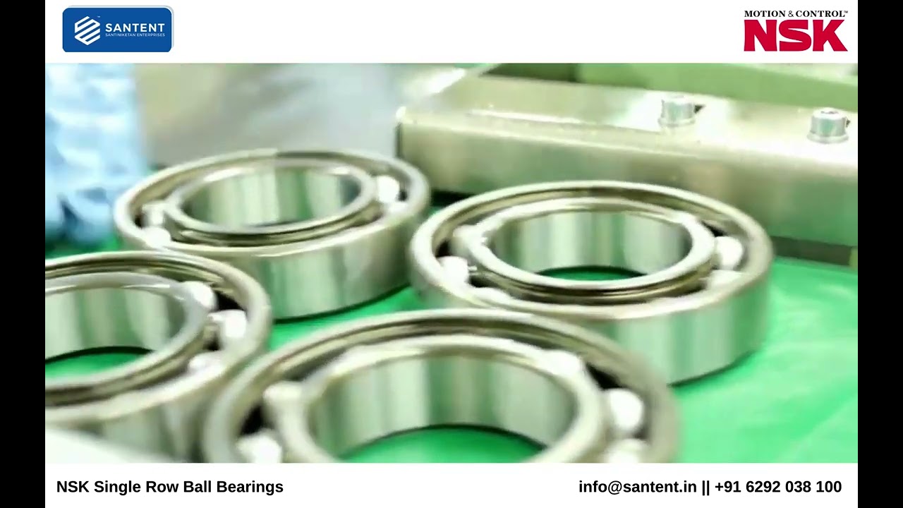 NSK Single Row Ball Bearings