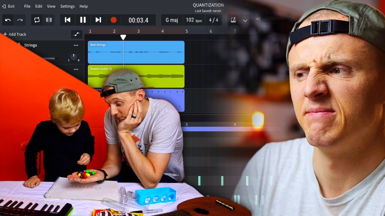 Explaining QUANTIZATION with M&Ms and BandLab