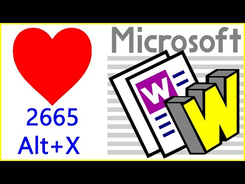 Insert Symbols And Special Characters In Word By Code || Use ASCII Or Unicode Character Codes