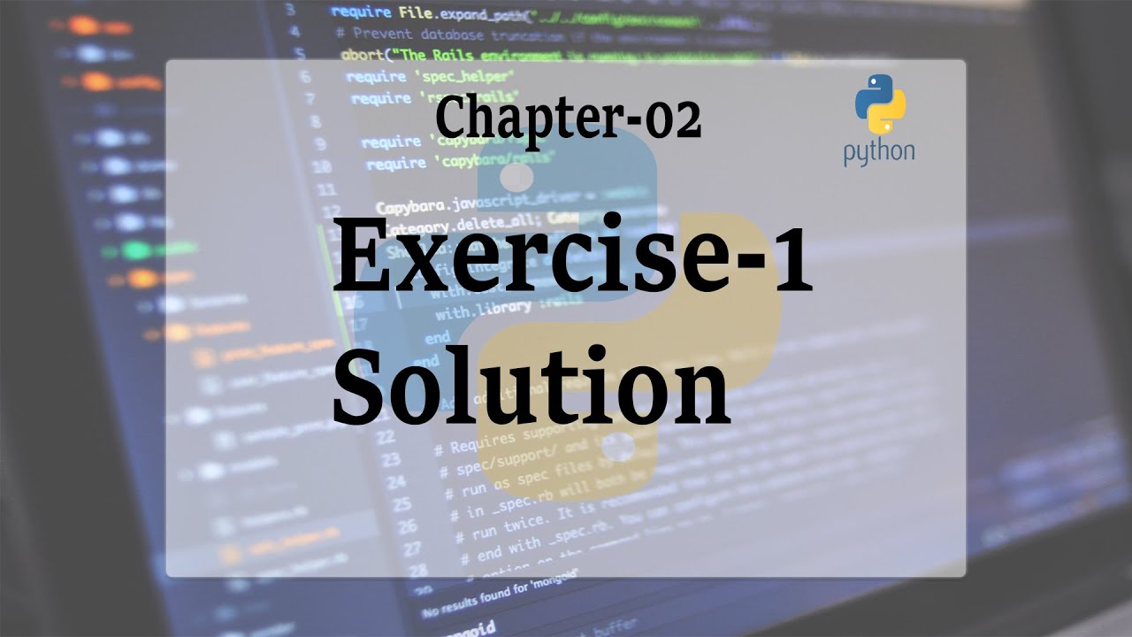 Chapter 2 : exercise 1 solution : Python tutorial-19