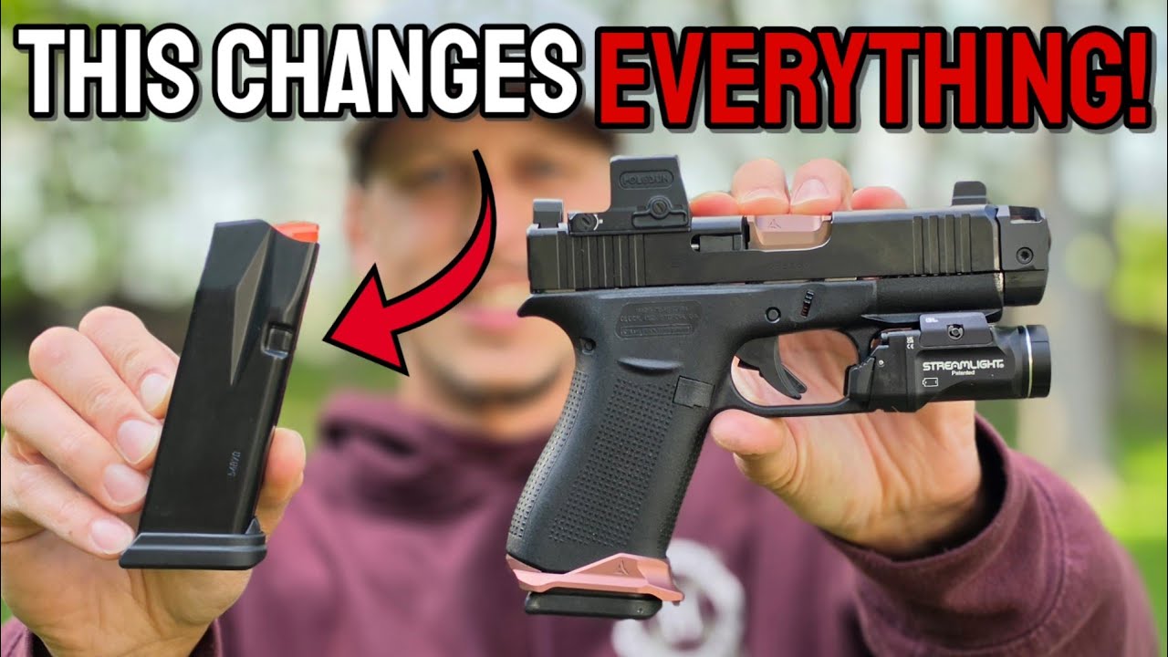 NEW 15 Round Glock 43x Mags (GAME CHANGER)