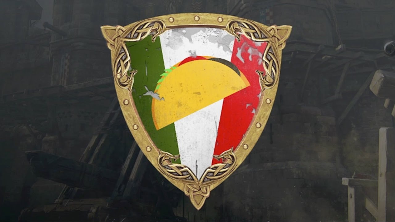 For Honor: Taco Emblem Tutorial