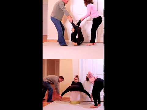 Insane Viral Flexibility TikTok | Anna McNulty & Parents