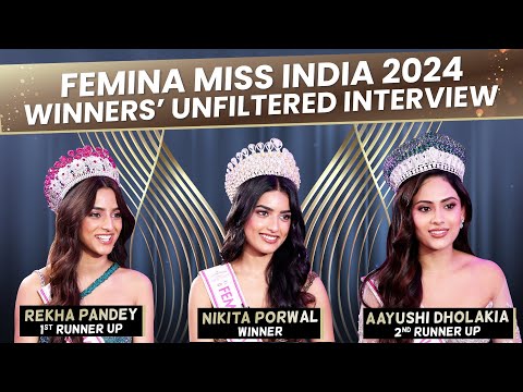 Femina Miss India 2024 winner Nikita Porwal on her family values | Rekha & Aayushi on their journeys