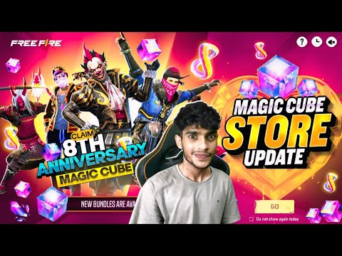 8TH ANNIVERSARY MAGIC CUBE UPDATE ๐ฎ๐ณ Free Fire MAX