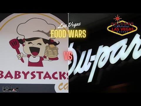 Food Wars |Dupar's vs BabyStacks| Who has the Best PANCAKES in Las Vegas