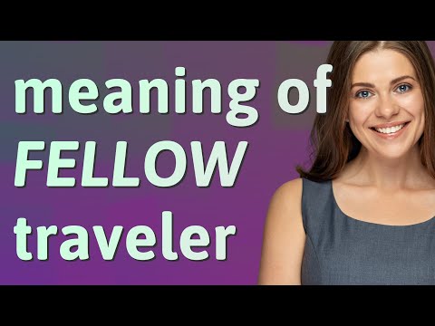 Fellow traveler | meaning of Fellow traveler