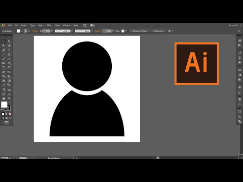 How to Create a Man Icon in Adobe Illustrator
