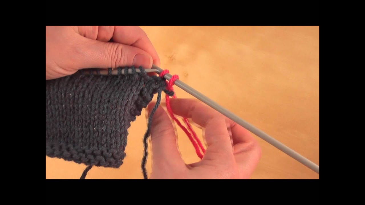 How to: Change Colors or balls while knitting